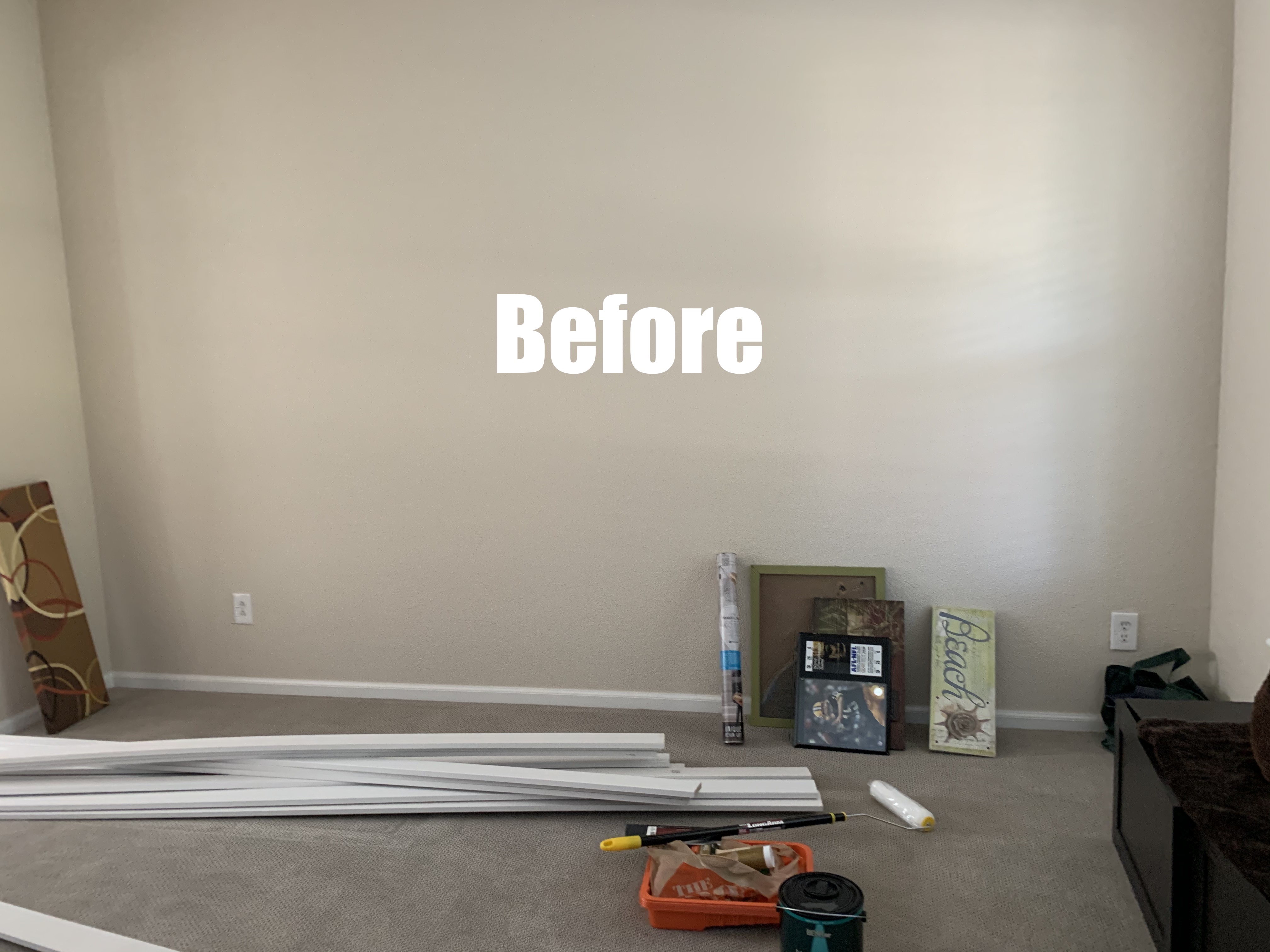 How To Make an MDF/Grid Wall – Amanda's Cozy Casa