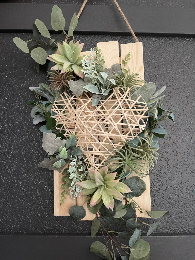 How to Make a Modern Spring Wreath – Amanda's Cozy Casa