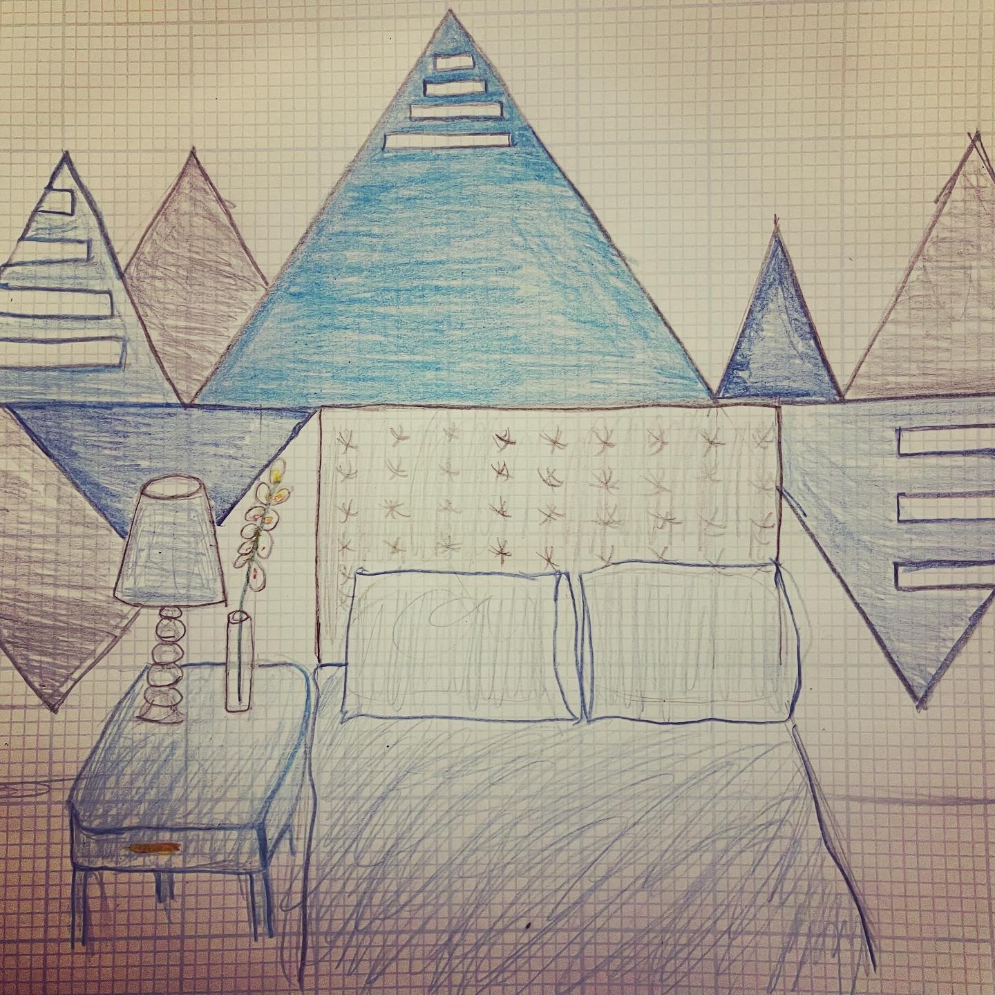 How to Create a DIY Geometric Wall Design – Amanda's Cozy Casa